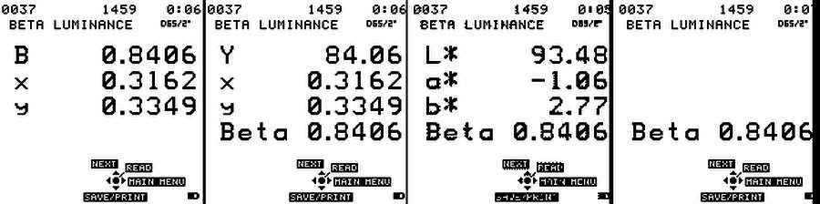 What is a Y Brightness? Beta Reflectance Factor? Reflection Coefficient ...